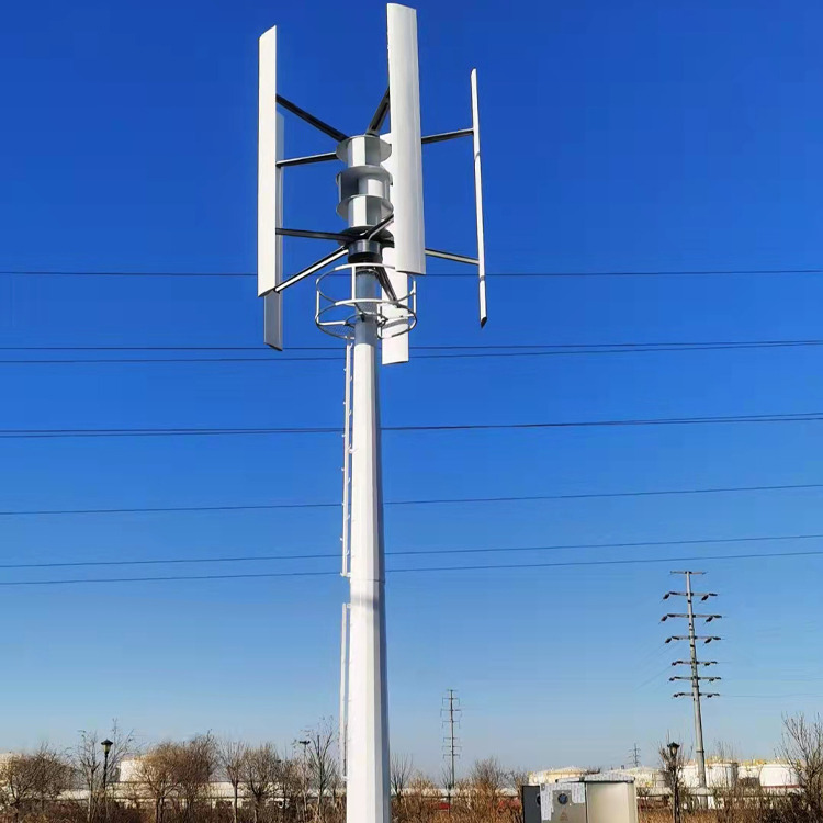 Vertical Small Shaft Wind Power Generator 5KW 120V/220V Wind Turbine ...