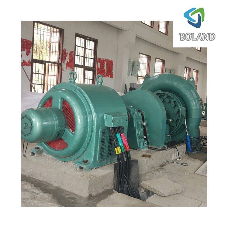 Small Hydraulic Power Plant Boland Hydro Turbine Generator Francis ...